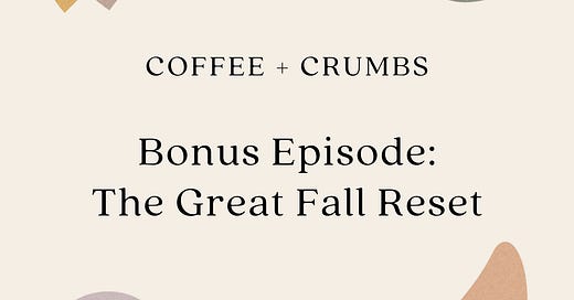 COFFEE + CRUMBS | Substack