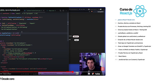 Curso de React en español. Gratuito y de cero a experto