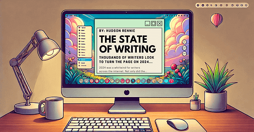 Writer's Hub | Hudson Rennie | Substack