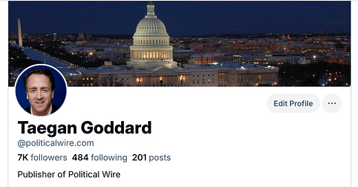 Politics Extra | Taegan Goddard | Substack