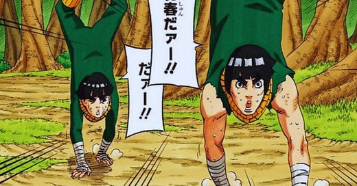 Rock Lee's Hybrid Training Method (And How it WORKS!)