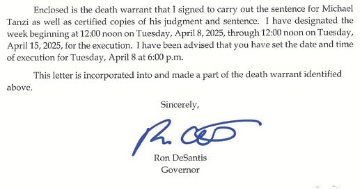 BREAKING: Warrant signed for Michael Tanzi
