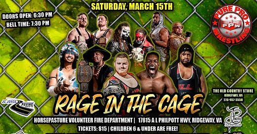 DMV Wrestling News | Jeff Quinton | Substack