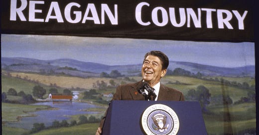 Ronald Reagan and the Republican Party's far-right turn