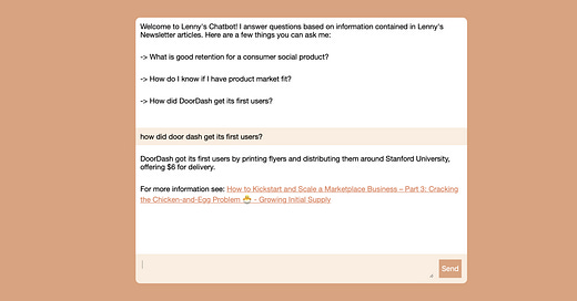 I built a Lenny chatbot using GPT-3. Here’s how to build your own.