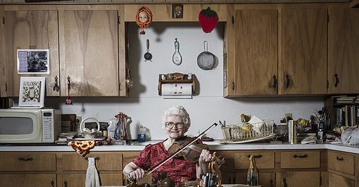 Violet Hensley, 106, the Stradivarius of the Ozarks