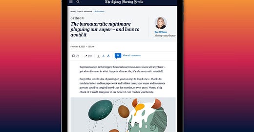 Epic Retirement Australia | Bec Wilson | Substack