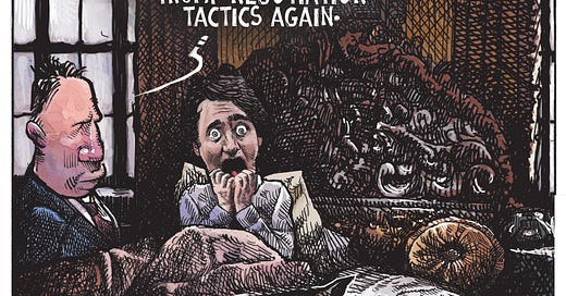 THE deEP STATE : The political artwork of Michael de Adder | Substack