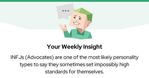 INFJ by 16Personalities | Substack