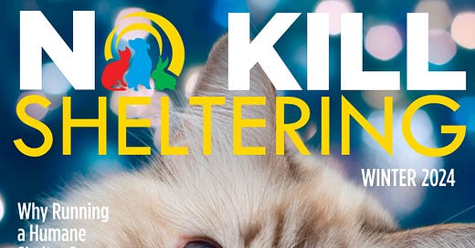 No Kill Sheltering | The No Kill Advocacy Center | Substack