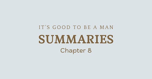 It's Good to Be a Man | Michael Foster | Substack