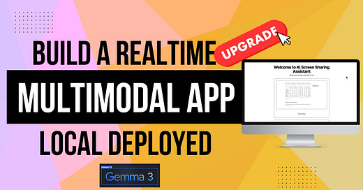 Clone the Gemini Multimodal Realtime App Locally with Gemma 3, Whisper, Kokoro