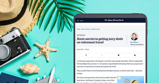 Epic Retirement Australia | Bec Wilson | Substack