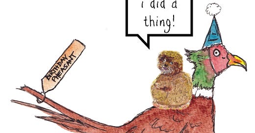 Fishbird Art and Nonsense | Jen Payne - Fishbird Central | Substack