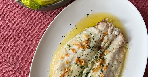 Simple, amazing Basque-style fish