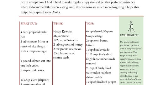 The Salad Lab’s Substack | Substack