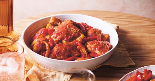 A Rare Roman Chicken Recipe: Pollo con i Peperoni