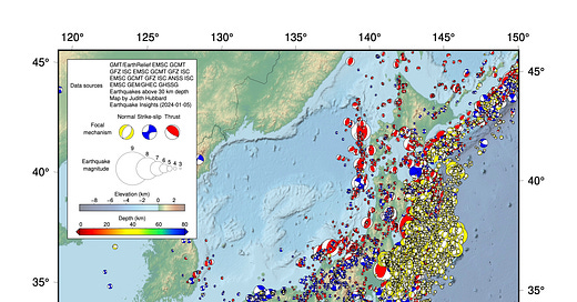 Earthquake Insights | Judith Hubbard & Kyle Bradley | Substack