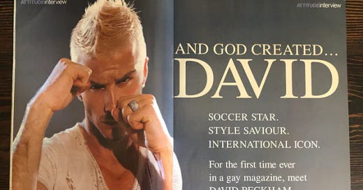 David Beckham, a “Gay Icon” - by Bryson Frazier