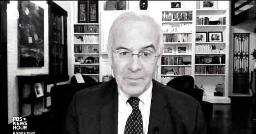 Excuse me, but what didn't David Brooks see coming?