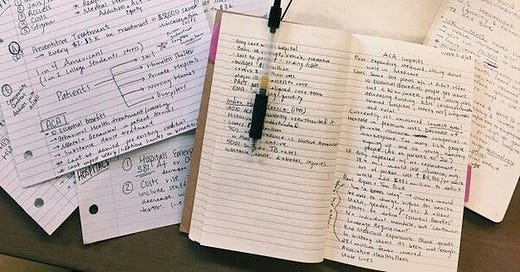 A Student's Notebook | Alexander Zhang | Substack