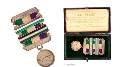 A hunger striker's medal, a Danish love token, and Hello Kitty