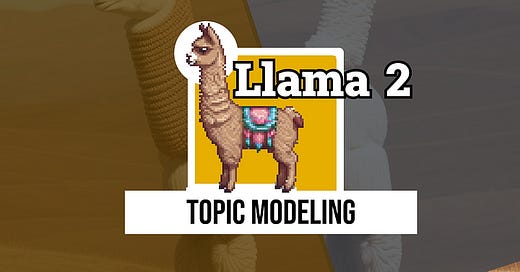 Topic Modeling with Llama 2 - by Maarten Grootendorst