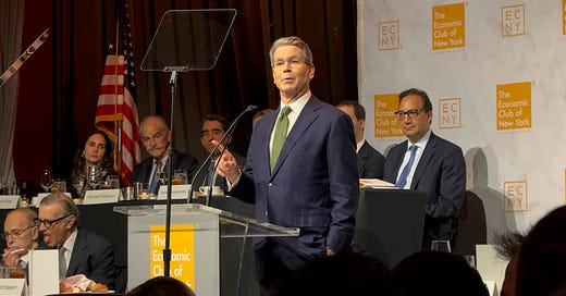 EXC: Trump Treasury Sec. Scott Bessent Strikes Competent, Combative ...