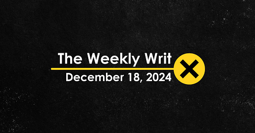 The Writ | Éric Grenier | Substack