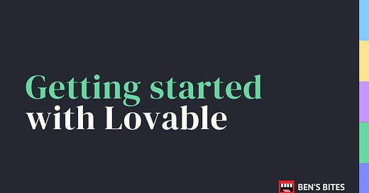 Getting started with Lovable: A beginner's guide
