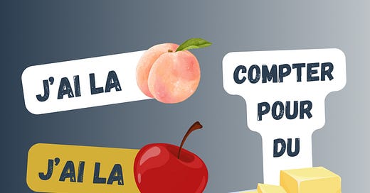 10 expressions avec des aliments