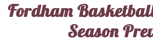 The Fordham Hoops Blog | fordhamhoopsfan | Substack