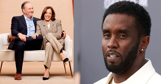 In March, 2024 Kamala Harris and her husband tipped Sean “Diddy” Combs ...