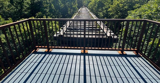 Delphi ready to dedicate remade Monon High Bridge trail