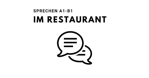 Dialog A1-A2: Im Restaurant - by Thomas Nguyen