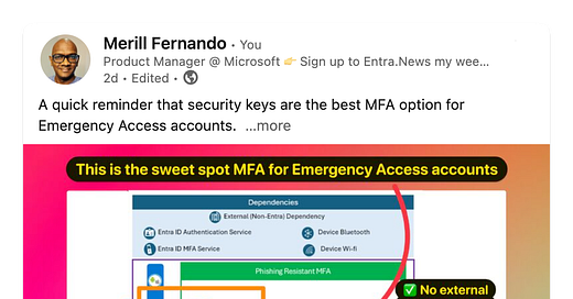 Entra.News - Your weekly dose of Microsoft Entra | Merill Fernando | Substack