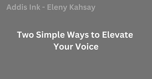 Addis Ink | Eleny Kahsay | Substack