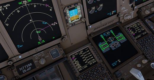 Flight Simulator 2024 PMDG Boeing 777-200ER FMC Quick Reference Guide