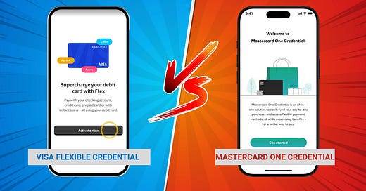 Deep Dive: Visa Flexible Credential vs Mastercard One Credential