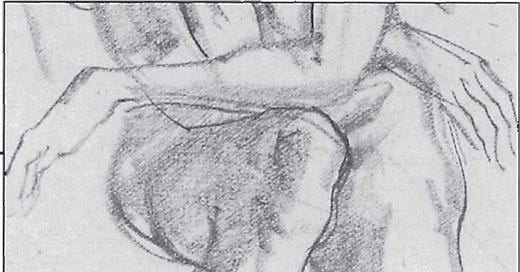 Il dottor Divago, il disegno, la pittura e la vita | Alessandro Pedroni | Substack