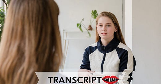 At Last She Said It | Substack