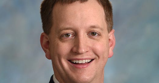 Rhoden puts South Dakota state senator behind bench