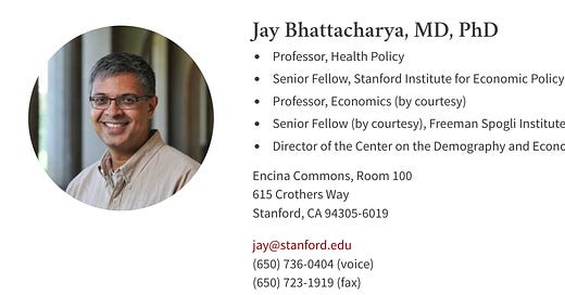 Vinay Prasad's Observations and Thoughts | Substack