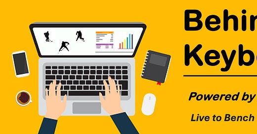 Behind The Keyboard | Pro Hockey Video Coaches | Substack