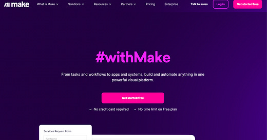 Aprende a utilizar Make.com y automatiza cualquier tarea.