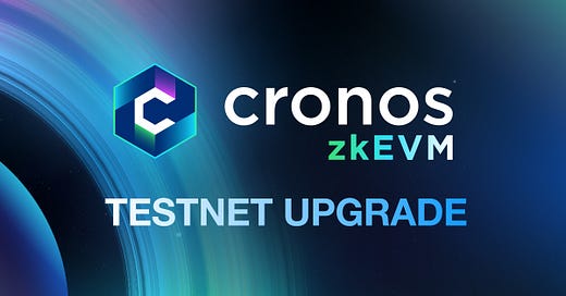 Cronos Newsletter | Cronos Labs | Substack