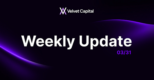 Stay up to date on DeFi & Velvet | Velvet.Capital | Substack