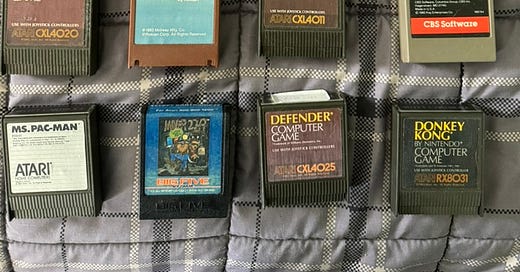 Atari 8-bit Game Cartridges - by Paul Lefebvre