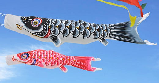 How To Make A Japanese Carp Fish Kite