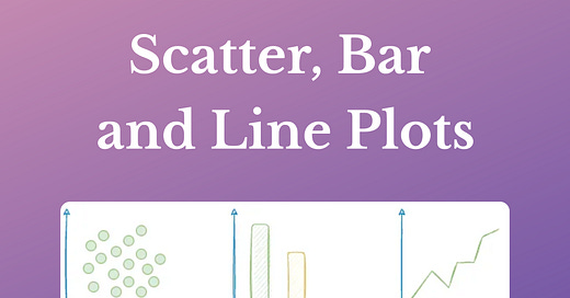 Don't Overuse Scatter, Line and Bar Plots. Try These Four Elegant ...